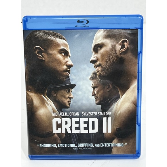 Media | Creed Ii 2 Bluray Dvd 219 Michael B Jordan Sylvester Stallone ...